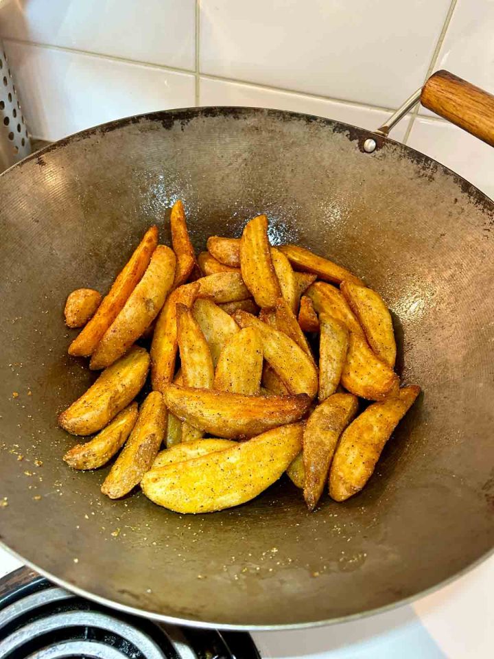 Chinese Buttered Potatoes (Buffet Style)