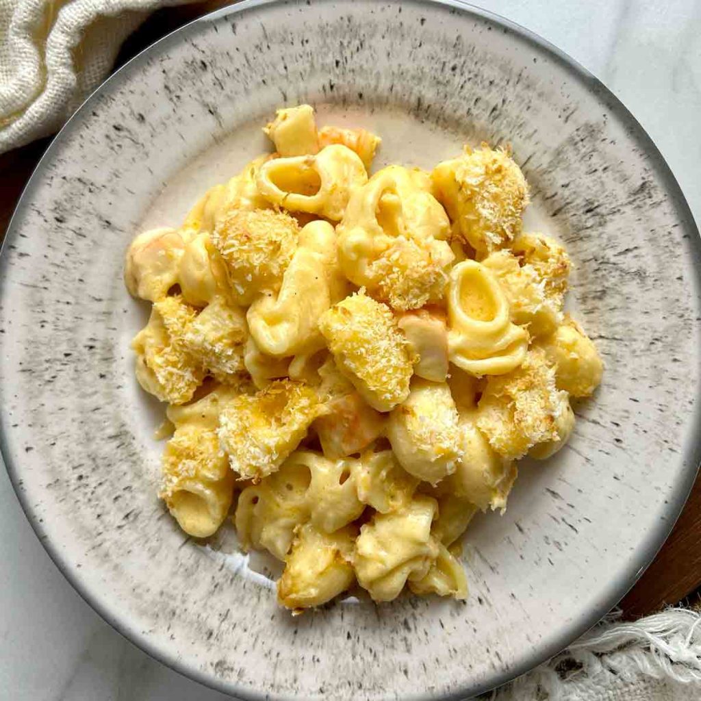 Imitation Crab Mac And Cheese