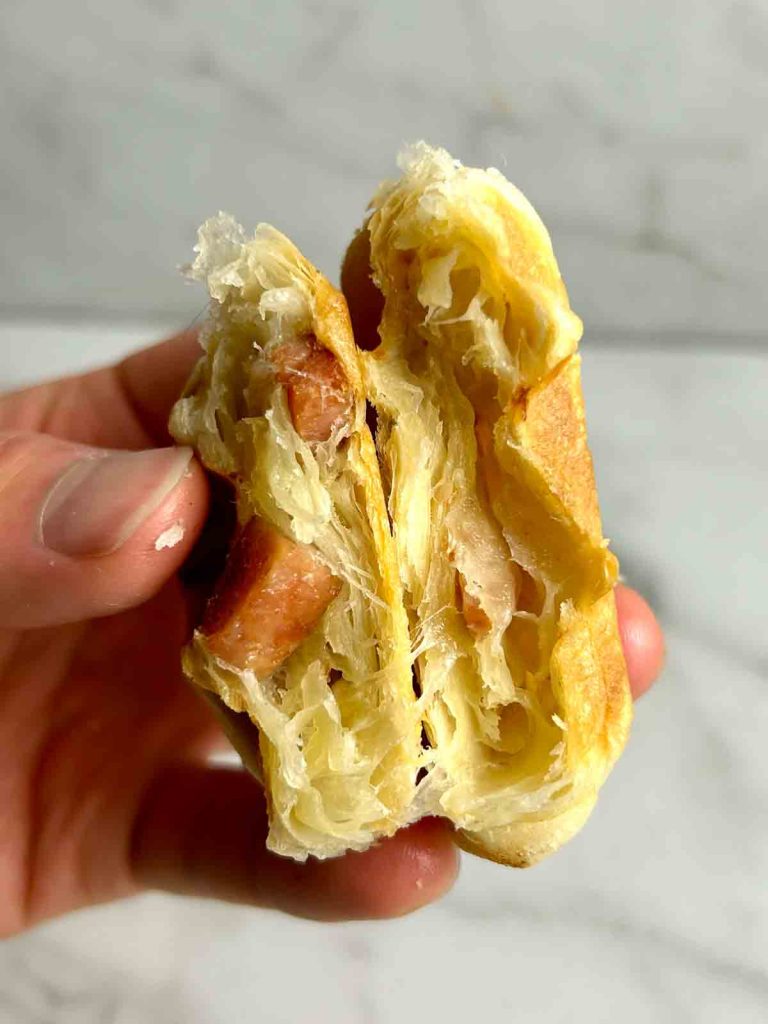 Savory Croffles (Croissant Waffles)