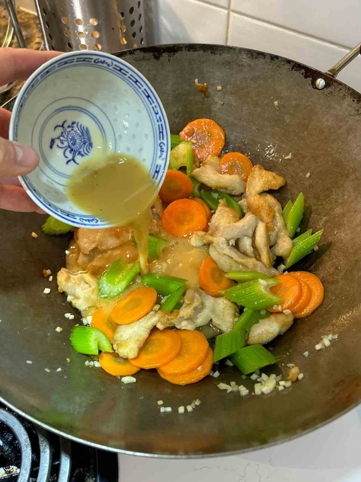 Chinese Chicken with Mixed Vegetables