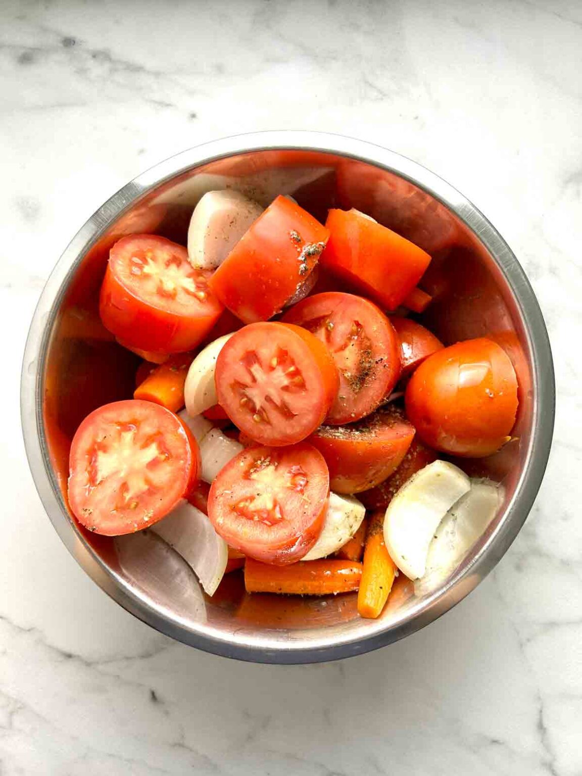 Tomato Soup (w/ Fresh Tomatoes!)