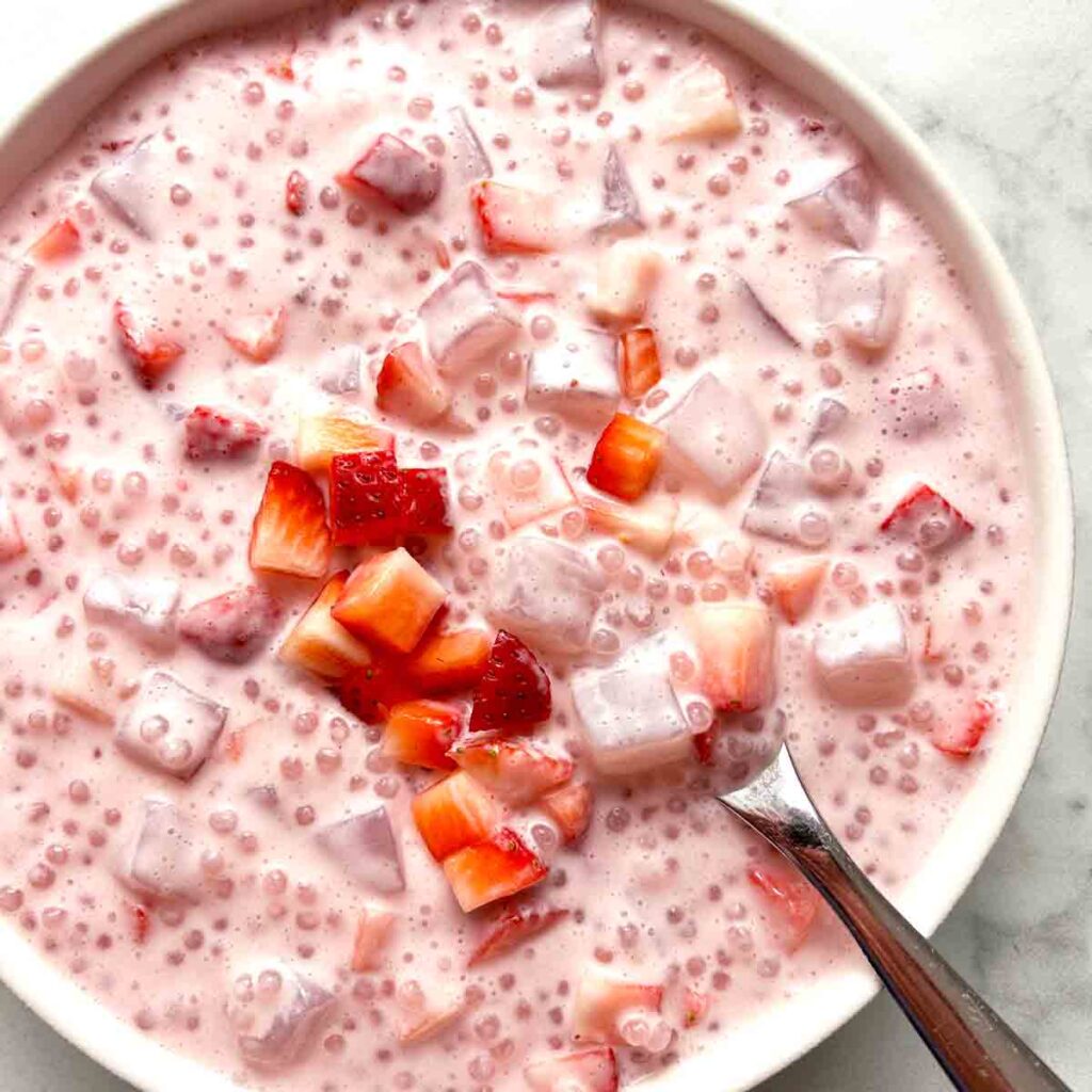 Strawberry Sago